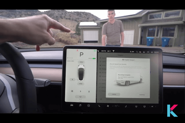 Tesla HomeLink - Automatic Garage Door Opener for Tesla